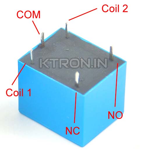 Buy 12V 7A Relay - SPDT - HK - T73 Type - Sugar Cube Relay - KTRON India