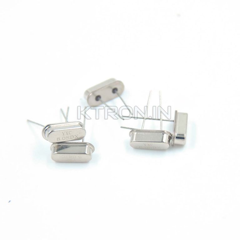 Buy 8 Mhz Crystal - DIP - YXC - Low ESR - ±20 Ppm - KTRON India