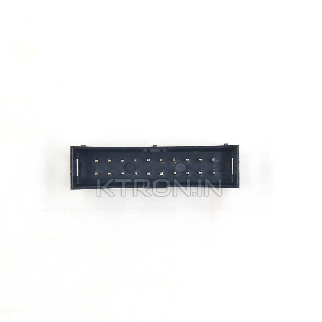 Buy 20 Pin Box Header Straight Male - 10 X 2 Pin - KTRON India