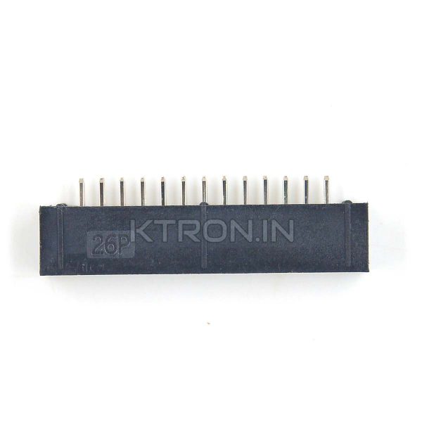 Buy 26 Pin Box Header Straight Male - 13 X 2 Pin - KTRON India