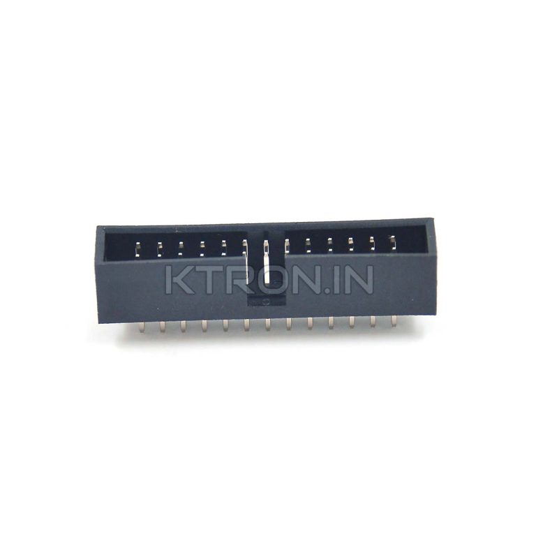 Buy 26 Pin Box Header Straight Male - 13 X 2 Pin - KTRON India