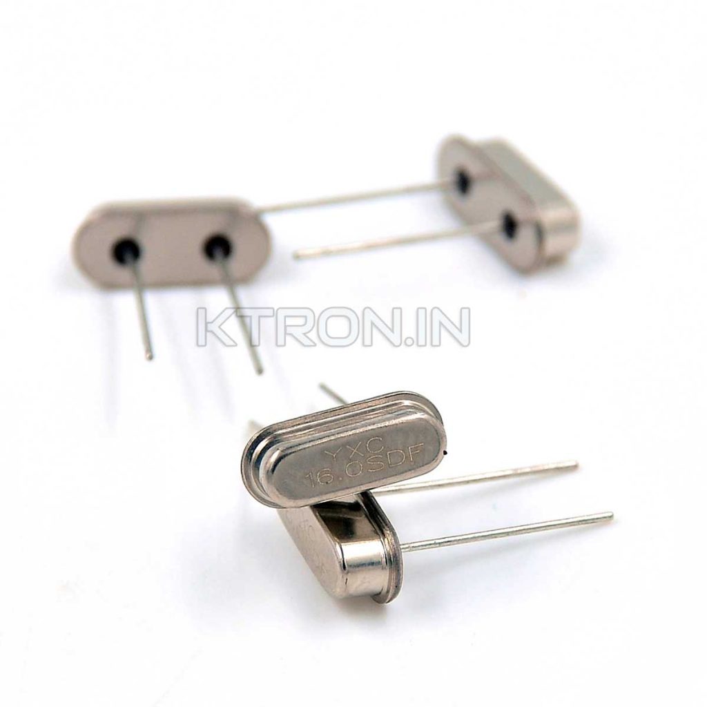 Buy 16 Mhz Crystal - DIP - YXC - HC49S Type - KTRON India