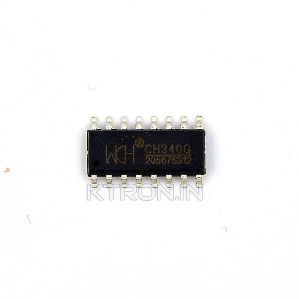 Buy CH340G USB To Serial Converter Chip - SOP-16 - KTRON India