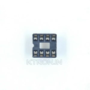 8 Pin IC Socket / Base - DIP - 2.54mm Pitch - KTRON India