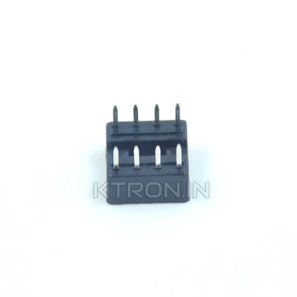 8 Pin IC Socket / Base - DIP - 2.54mm Pitch - KTRON India