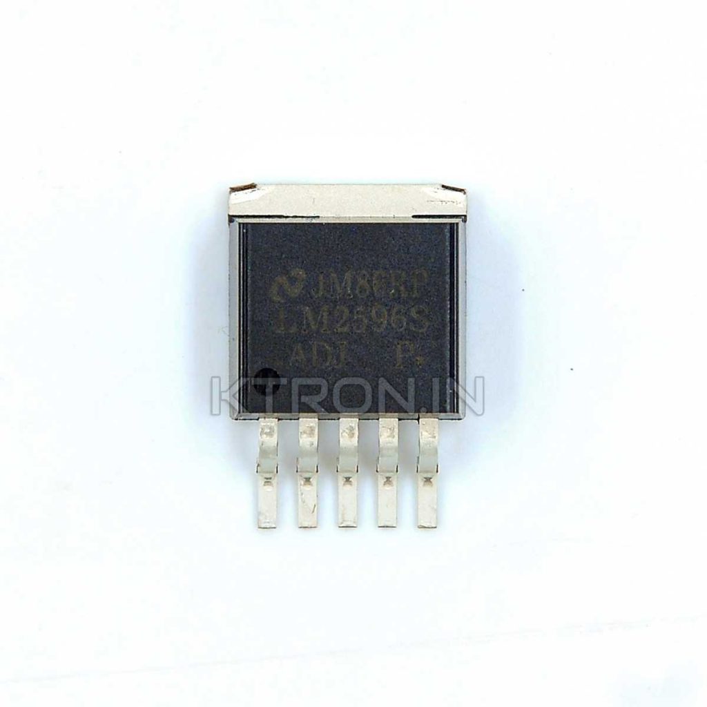 Buy LM2596ADJ Step Down Regulator - Adjustable Output - TO263-5 - KTRON India