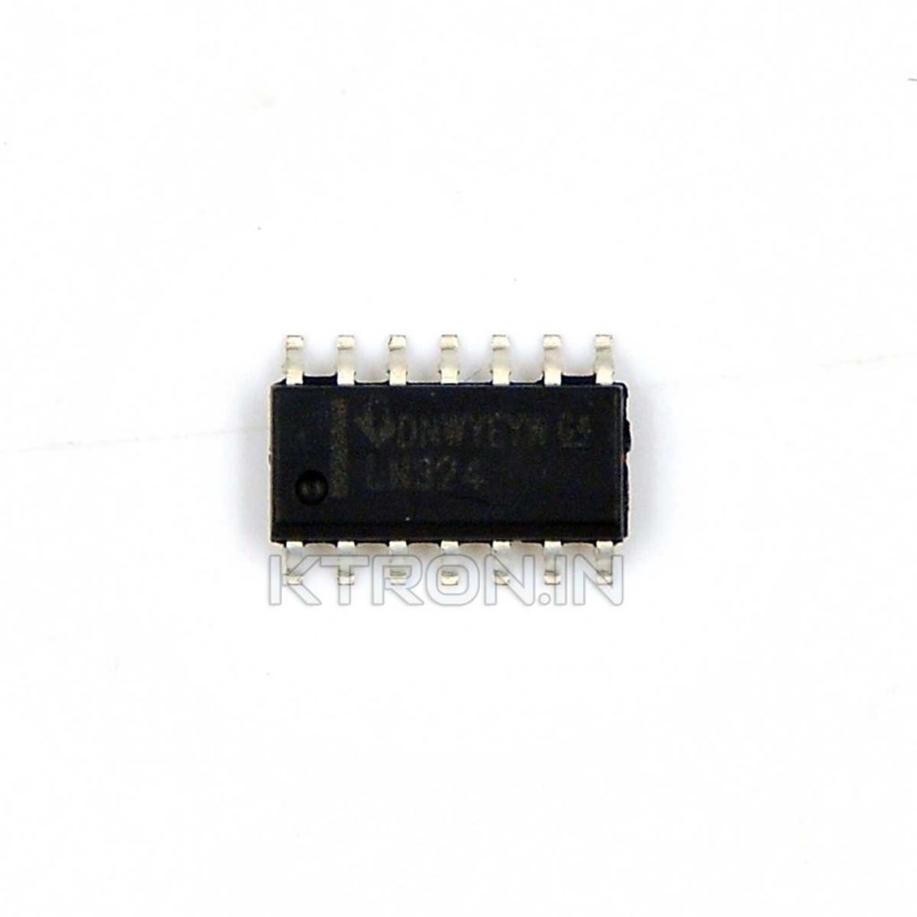 Buy LM324AD Quadruple Operational Amplifier - SOIC-14 - KTRON India