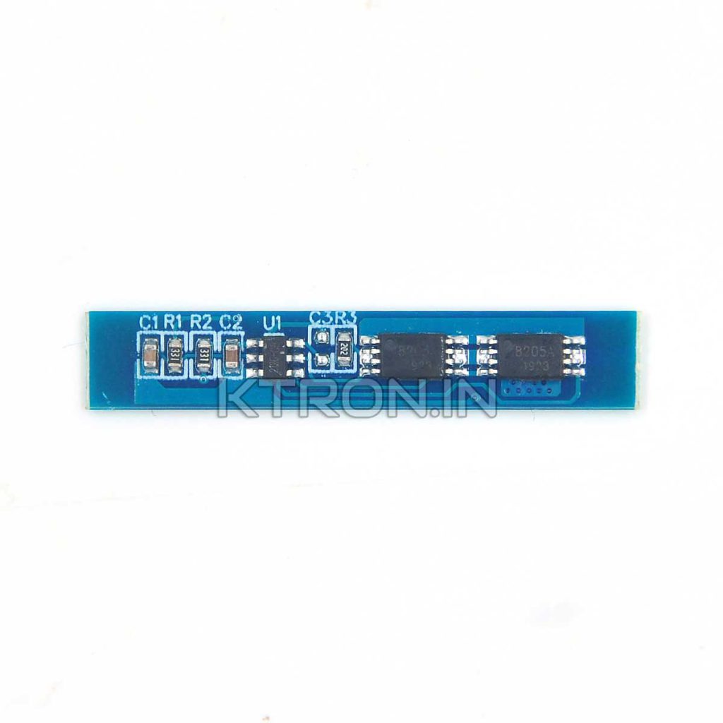 Buy 2S 3A Lithium Ion BMS Module - 7.4V - KTRON India