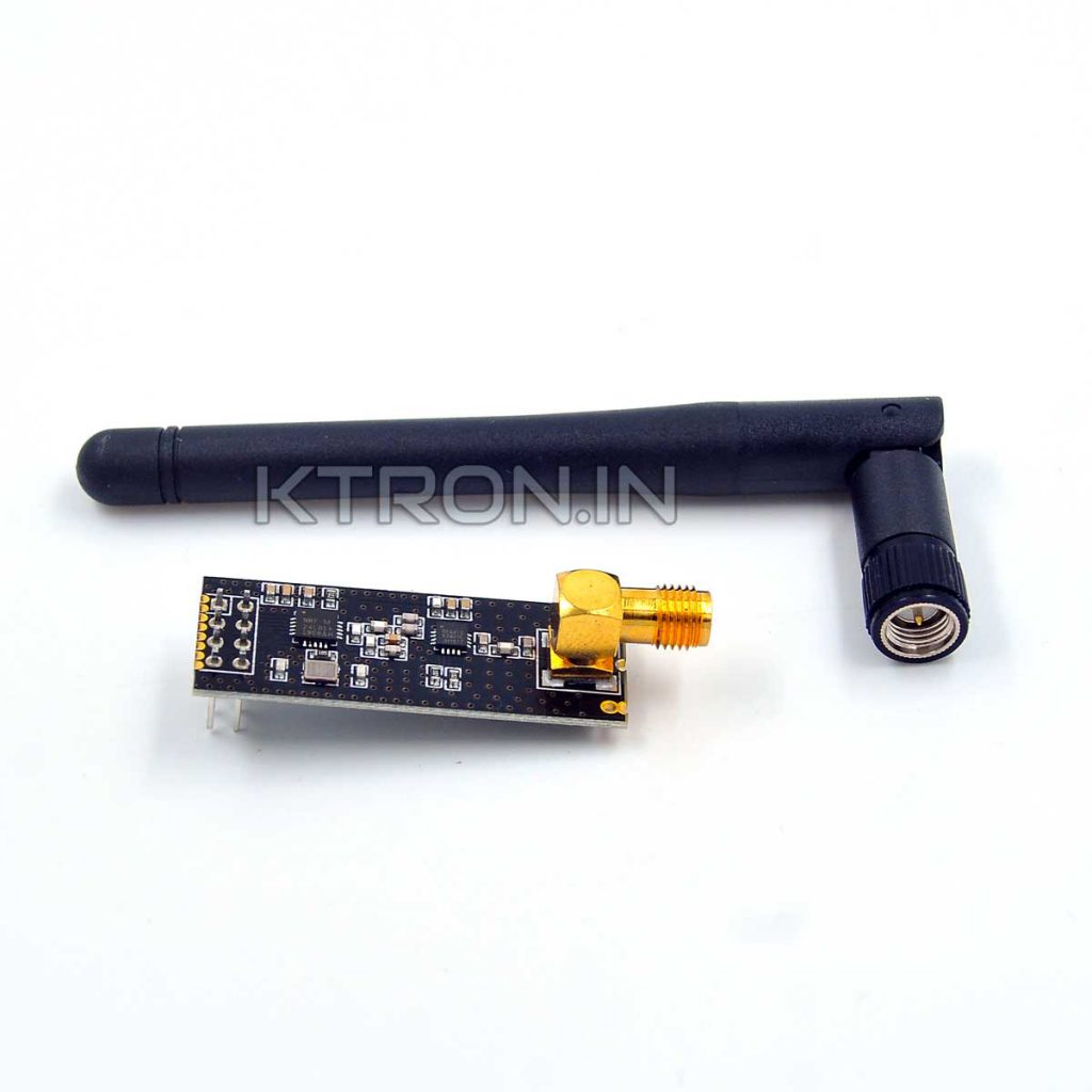 Buy NRF24L01+PA+LNA 2.4Ghz Wireless Transceiver Module - KTRON India