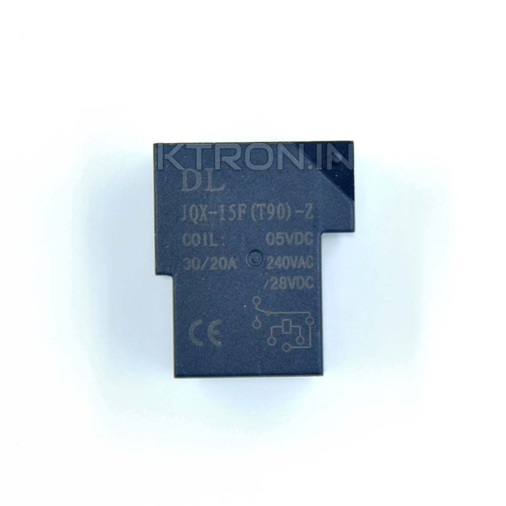 5V 30A T90 Relay - High Current Relay - KTRON India