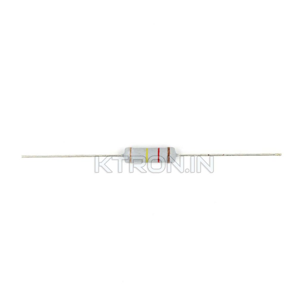 Buy Resistor 120K Ohms 2W 5% MOR - TH - KTRON India