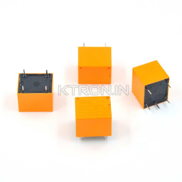 Buy 12V 7A Relay - SPDT - HK - T73 Type - Sugar Cube Relay - KTRON India
