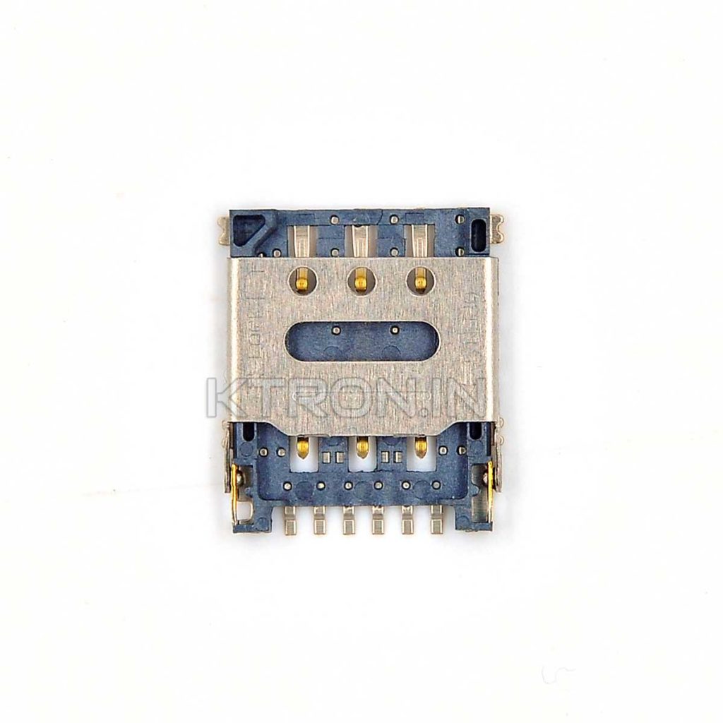 Buy Nano SIM Card Holder - 6 Pin - Flip Open - KTRON India