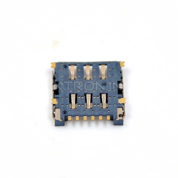 Buy Nano SIM Card Holder - 6 Pin - Flip Open - KTRON India