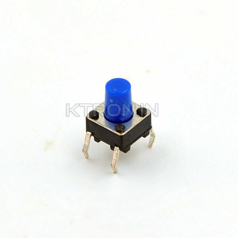 Buy Tactile Push Button Switch 6x6x8 Mm - 8 Mm Height - KTRON India