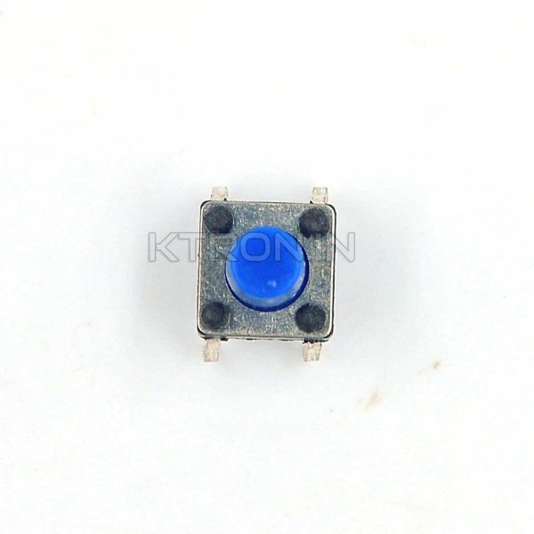 Buy Tactile Push Button Switch 6x6x8 Mm - 8 Mm Height - KTRON India