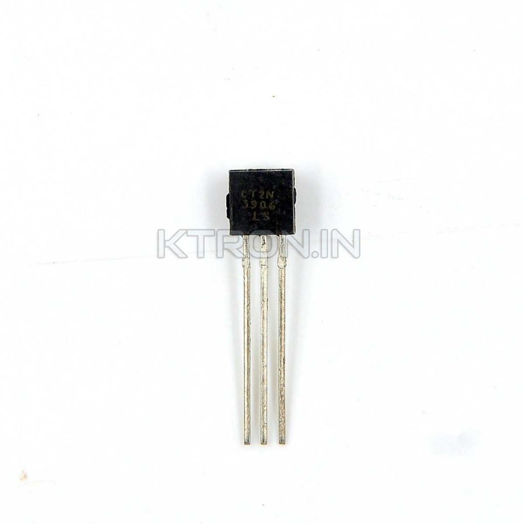 Buy 2N3906 Transistor - PNP - 40V - 200mA - TO-92 - KTRON India