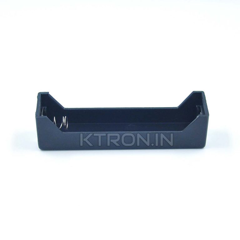 Buy 18650 Battery Holder 1S Spring Loaded - KTRON India