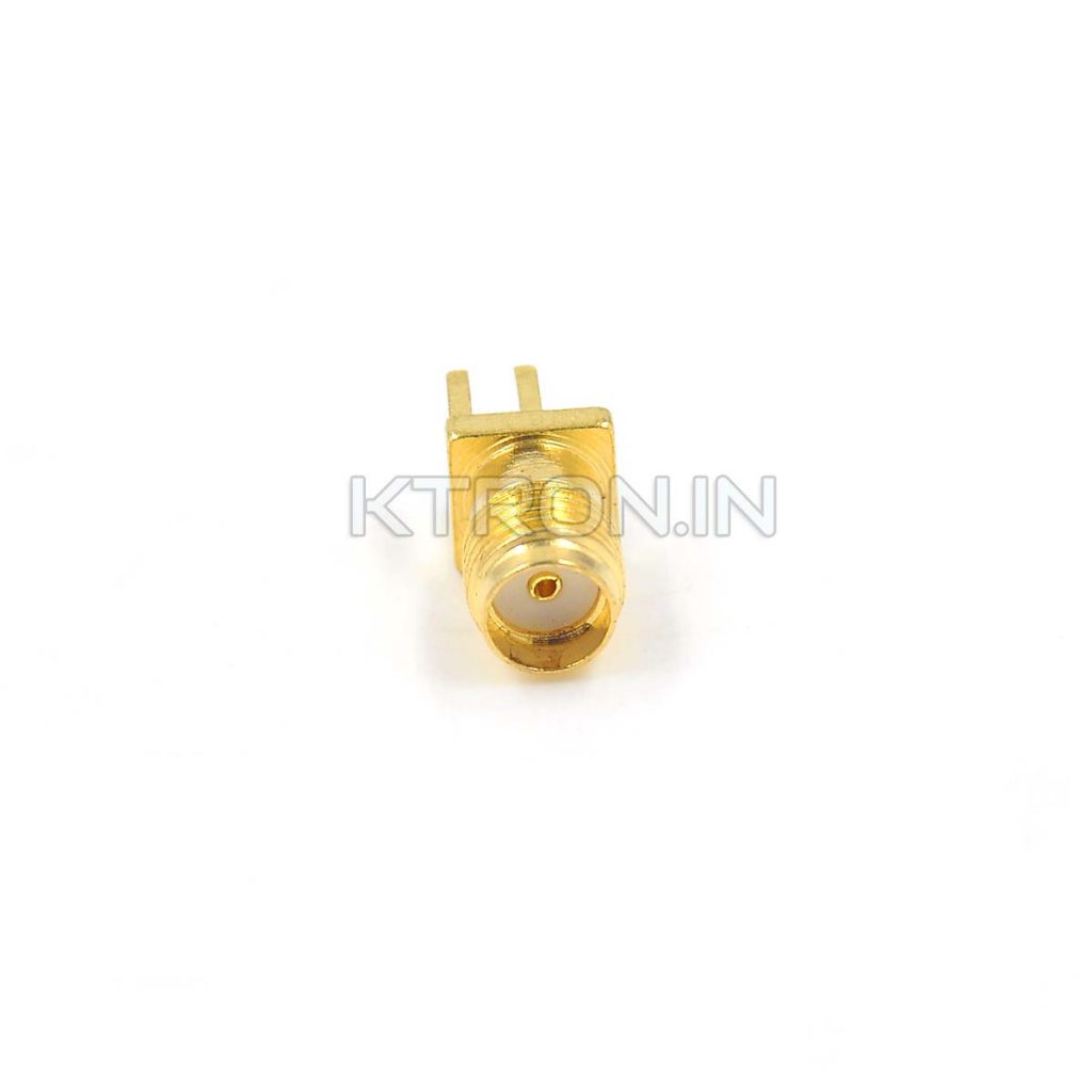 Buy SMA Connector Edge Mount - Female - For 1.6mm PCB - KTRON India
