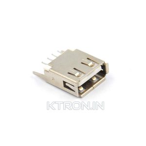 Buy Female Usb Socket - Usb 2.0 - Type A - Straight Pinout - KTRON India
