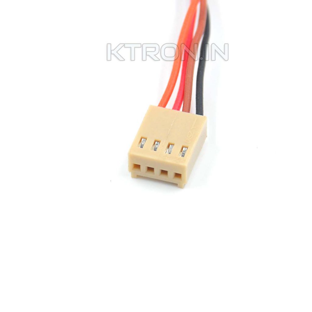 Buy 4 Pin 2510 Series Female Cable - Single Side - 11 Inch - KTRON India