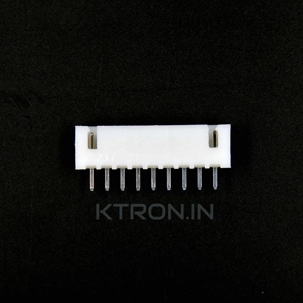 Buy 9 Pin JST XH Male Connector - 2.54mm Pitch - KTRON India