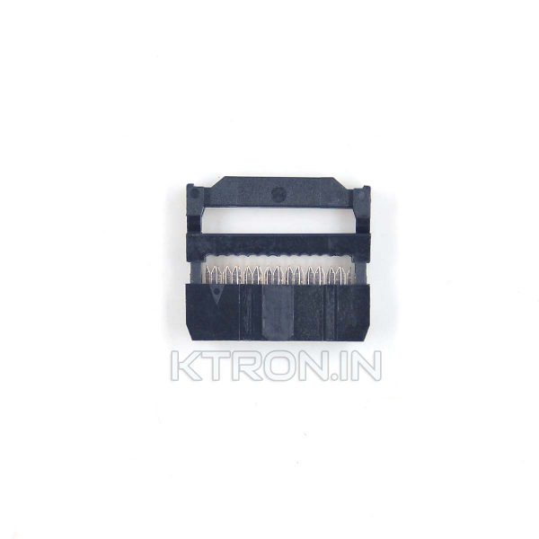 Buy 14 Pin FRC Female Connector - 7x2 Pin - 2.54 Mm Pitch - KTRON India