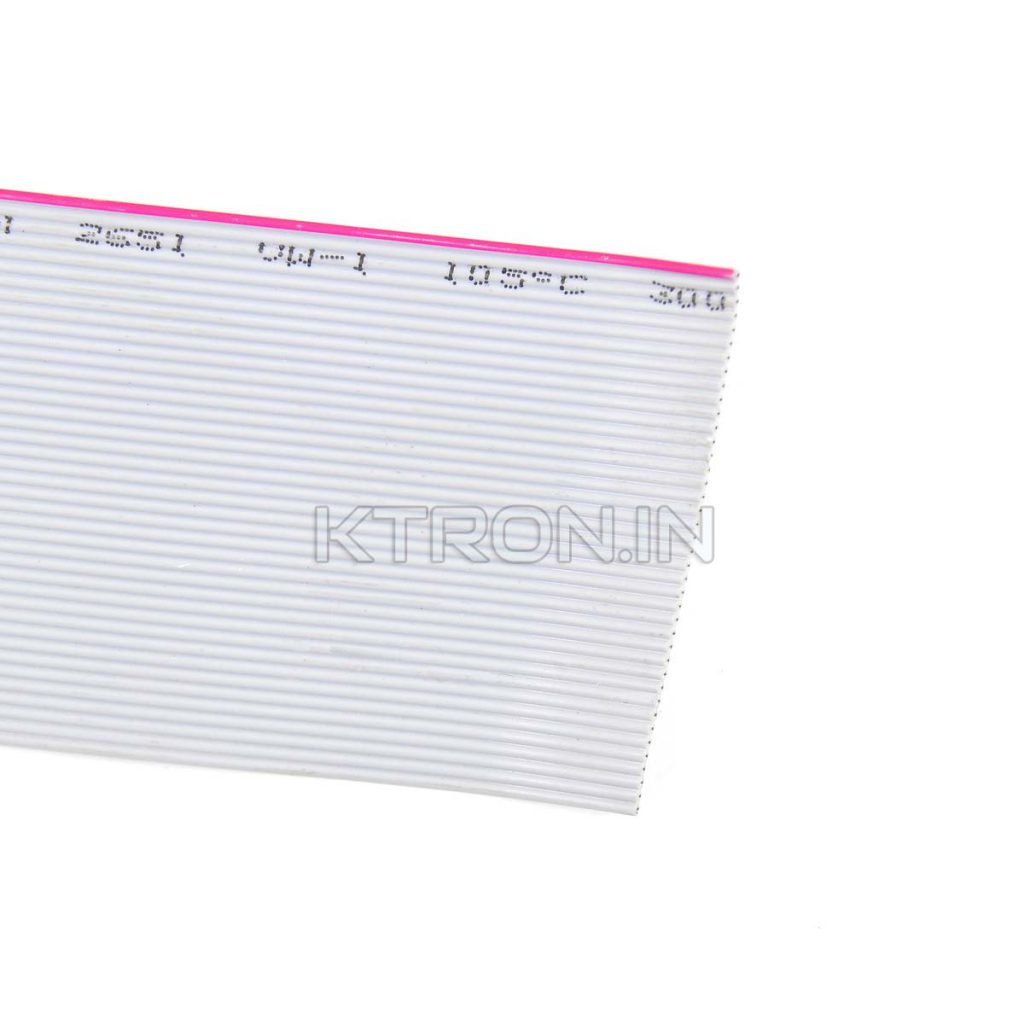 Buy 40 Pin FRC Cable - 28 AWG - 1 Feet - Use With 2.54mm Pitch FRC ...