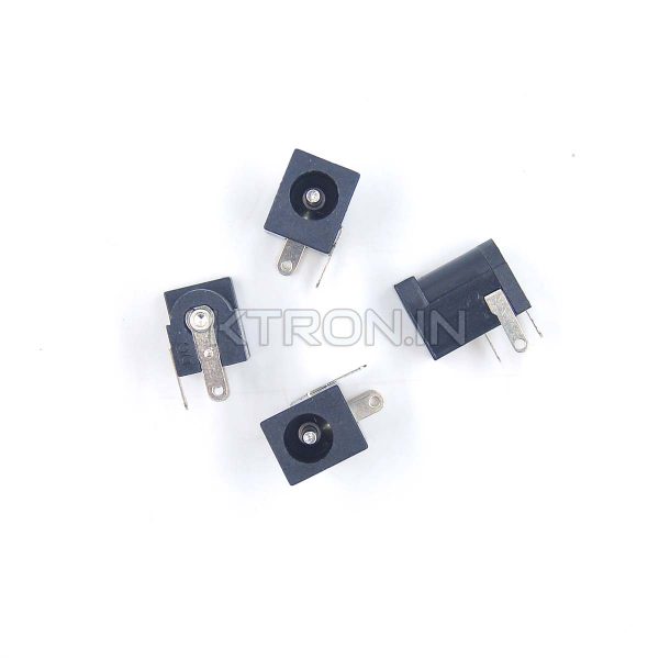 Buy DC Barrel Jack - Male - PCB Mount - 3 Pin - TH - KTRON India