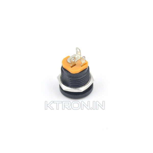 Buy DC Barrel Jack - Male - Panel Mount - KTRON India