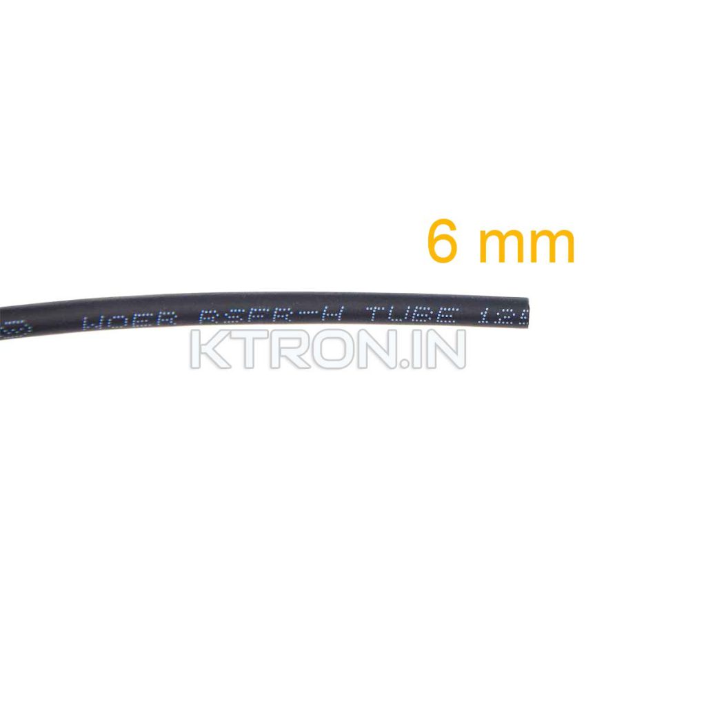 Buy Heat Shrink Sleeve 6mm - Shrink Tube - KTRON India