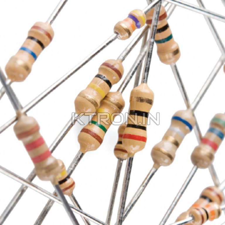 Buy Resistor 10K Ohms 5% 0.25W TH - KTRON India