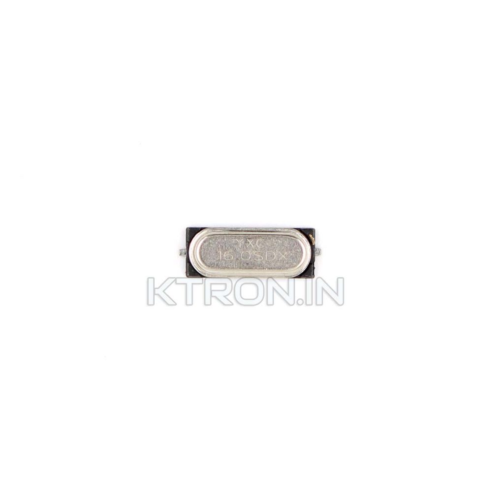 Buy 16 Mhz Crystal SMD - HC49SMD - YXC - KTRON India