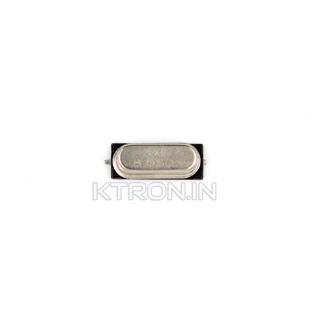 Buy 8 Mhz Crystal SMD - HC49SMD - YXC - KTRON India