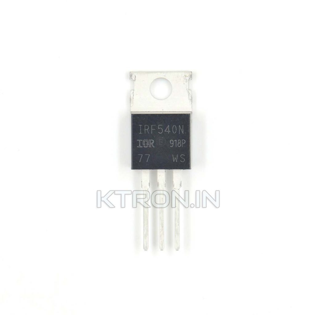 Buy IRF540 Power MOSFET TO-220 - KTRON India