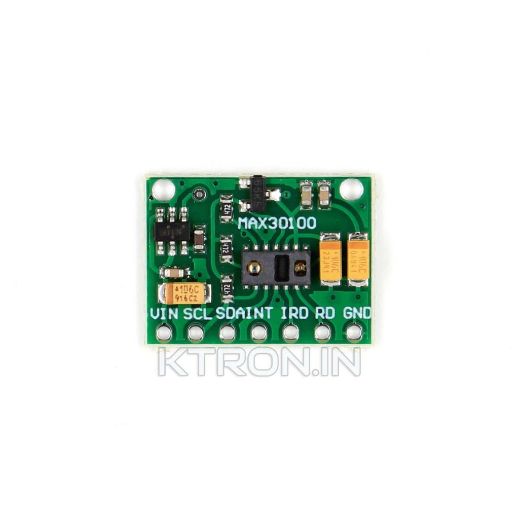 Buy MAX30100 Pulse Oximeter Heart Rate Sensor Module - KTRON India