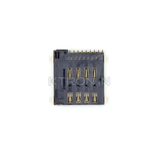 Buy Micro SIM Card Holder 9 Pin - Spring Loaded Push Type - KTRON India