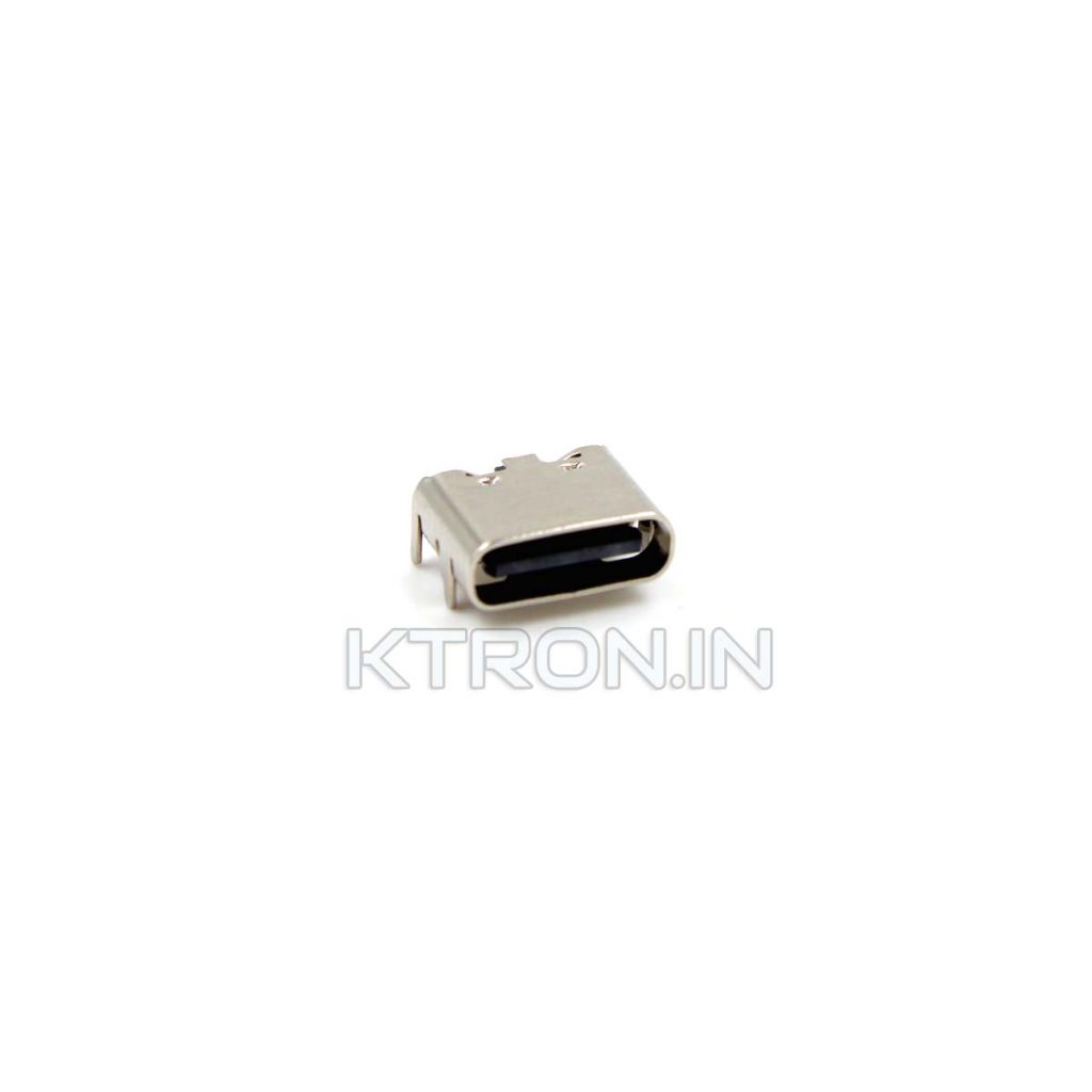 Buy 6 Pin USB Type C Connector - SMD - KTRON India