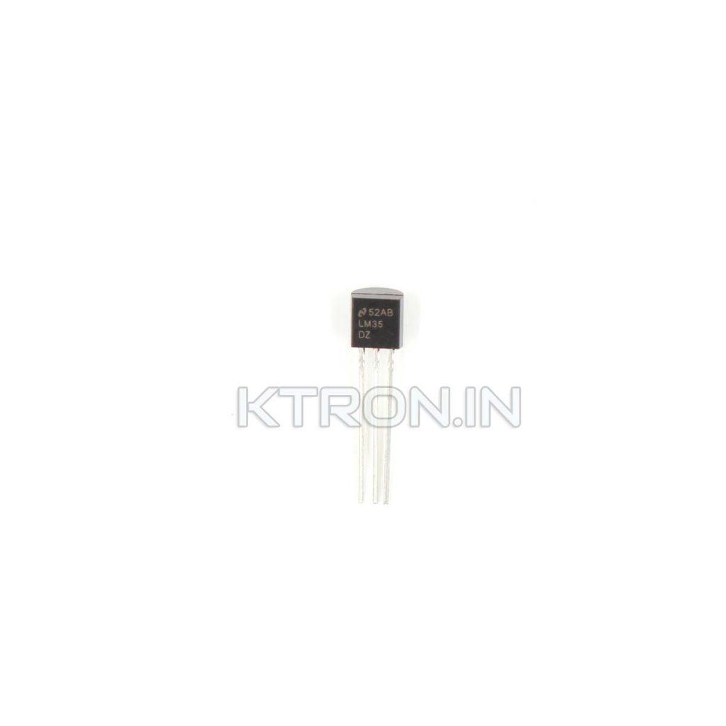 Buy LM35 Temperature Sensor IC TO-92 - KTRON India