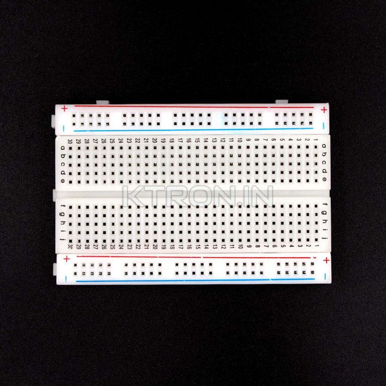 Buy Breadboard 400 Tie Points - KTRON India