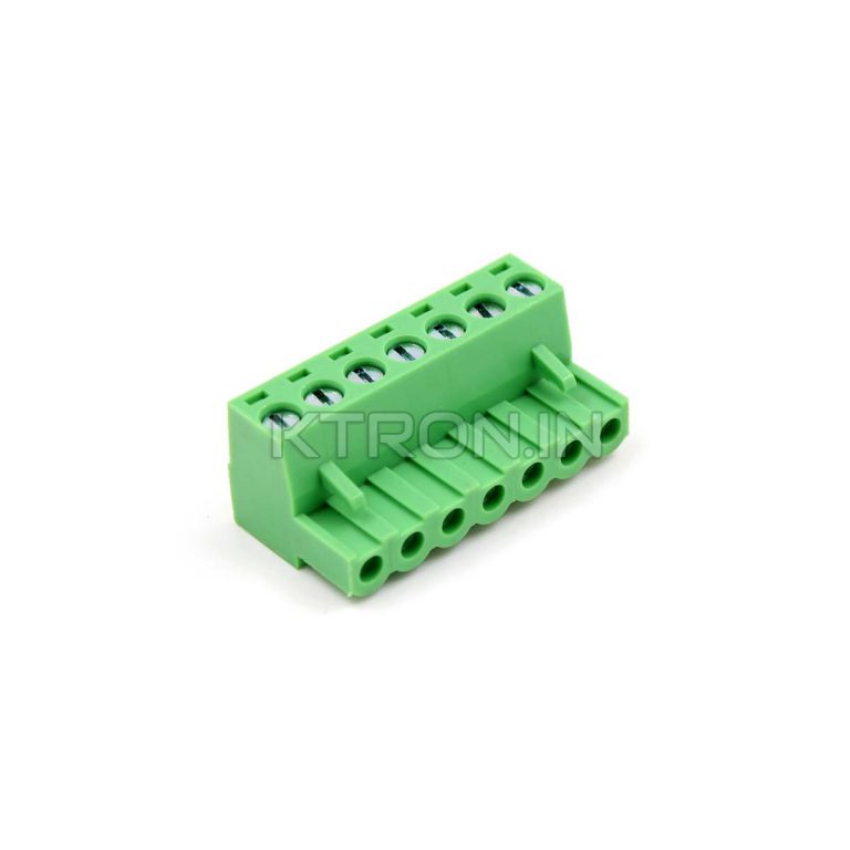 Buy Xinya XY2500 7 Pin Female Pluggable Terminal - Right Angle - KTRON India