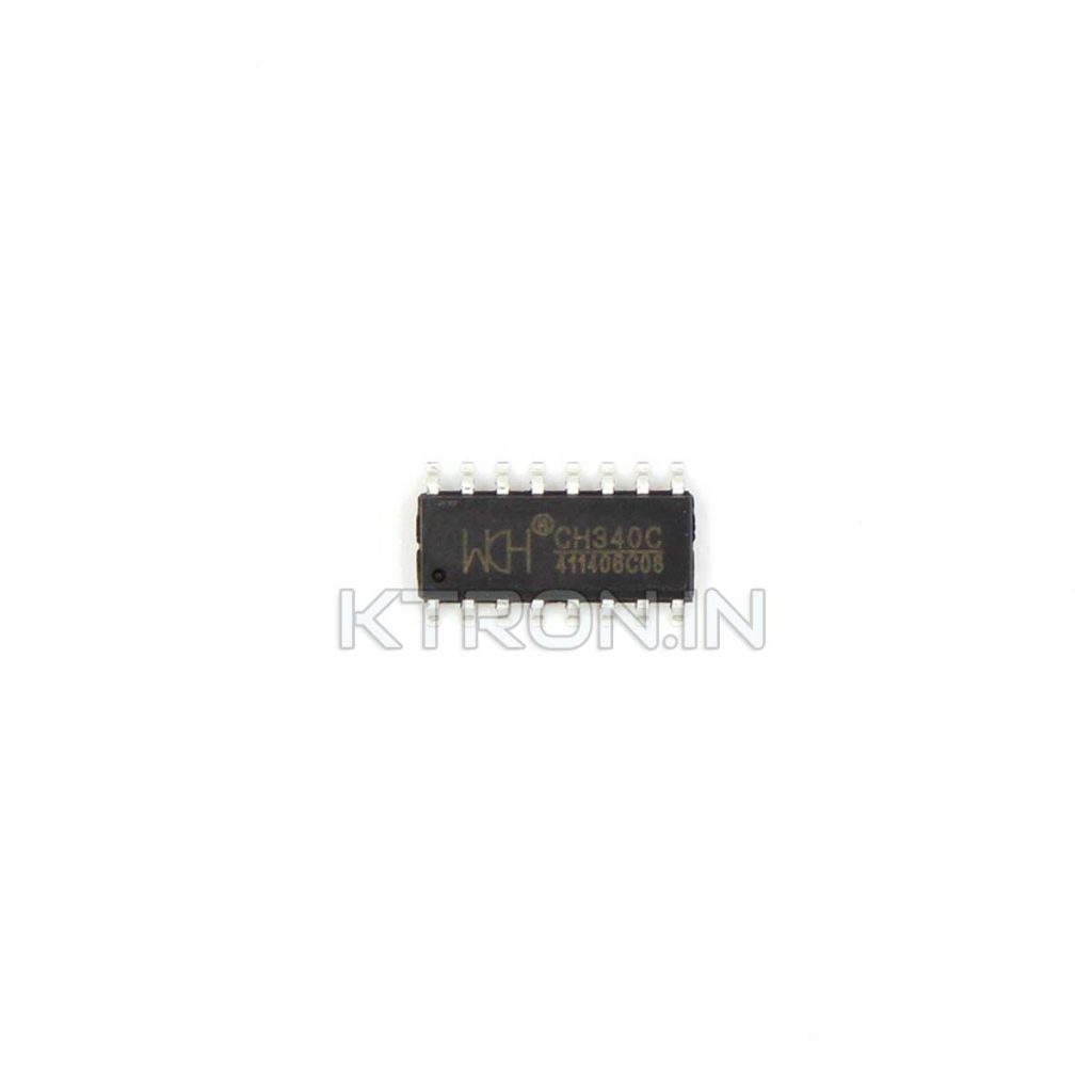 Buy CH340C USB To Serial Converter IC - SOP16 - KTRON India