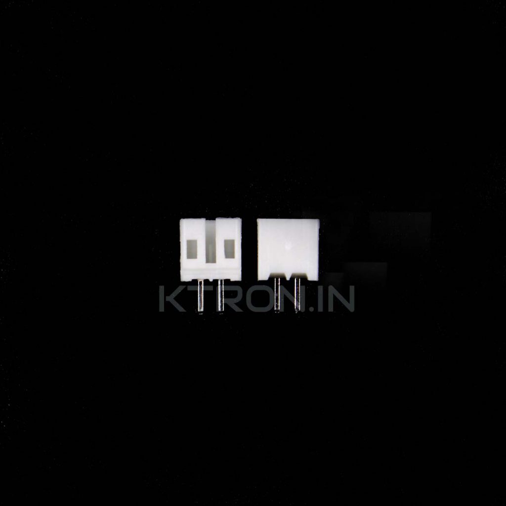 Buy 201 Series 2 Pin Male Connector - 2mm Pitch - KTRON India