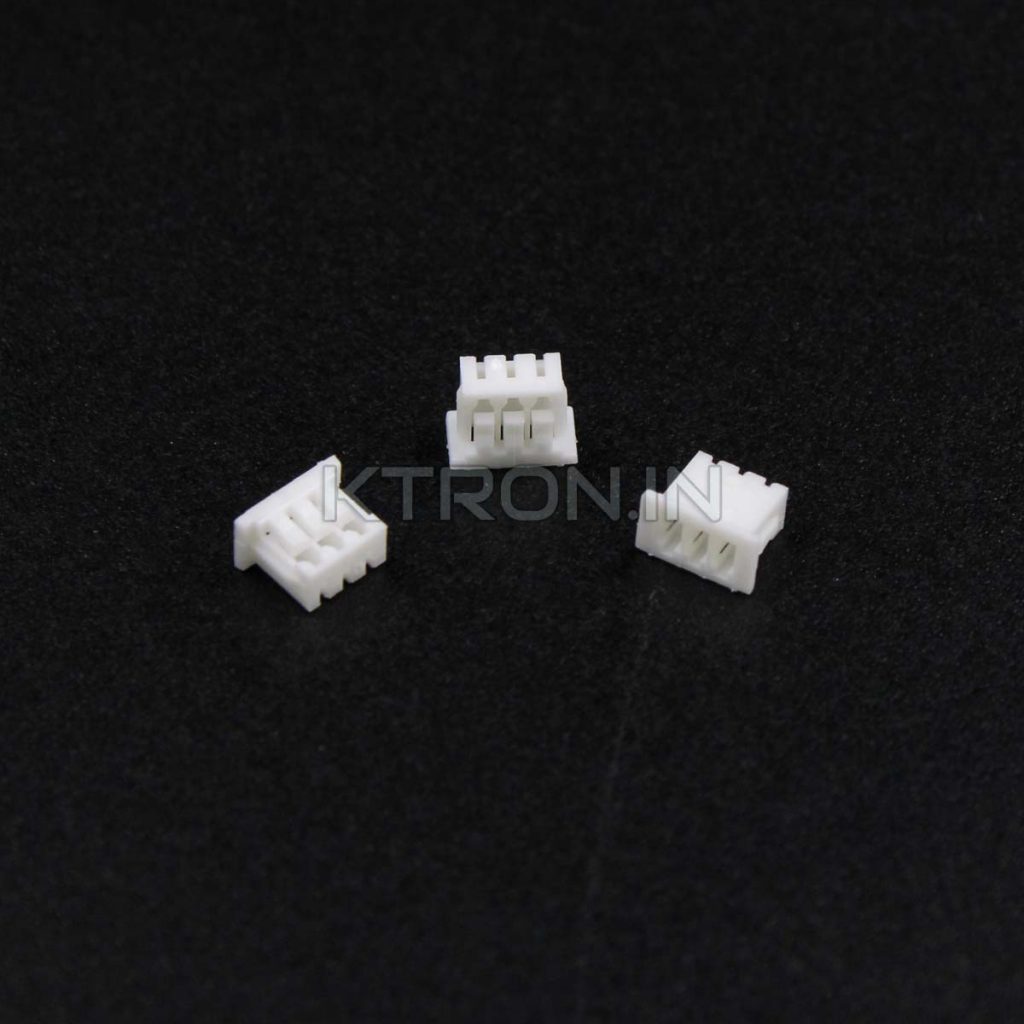 Buy 3 Pin Female Connector - 1.25mm Pitch - KTRON India