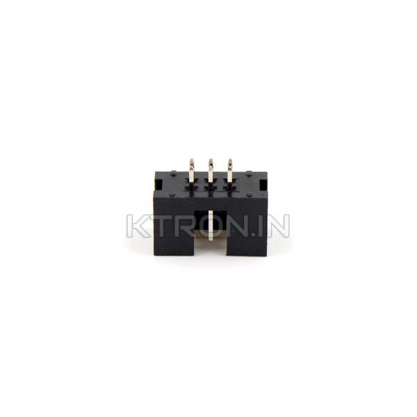 Buy 6 Pin Box Header Straight Male - 3 X 2 Pin - KTRON India