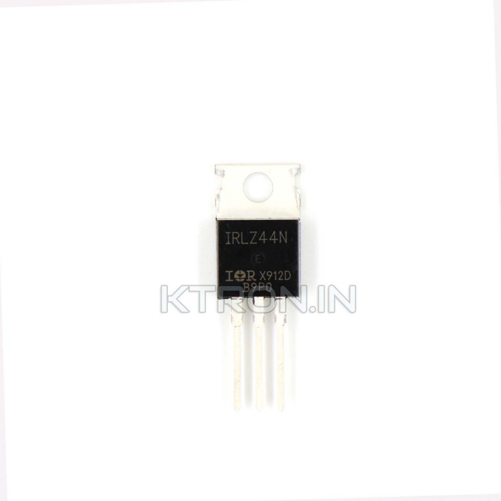 Buy IRLZ44 Mosfet - TO-220 - Vds - 60V - KTRON India