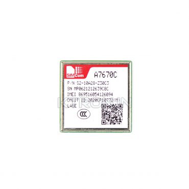 Buy SIMCOM A7670C-LASE 4G+GSM Module - Cat-1 - KTRON India