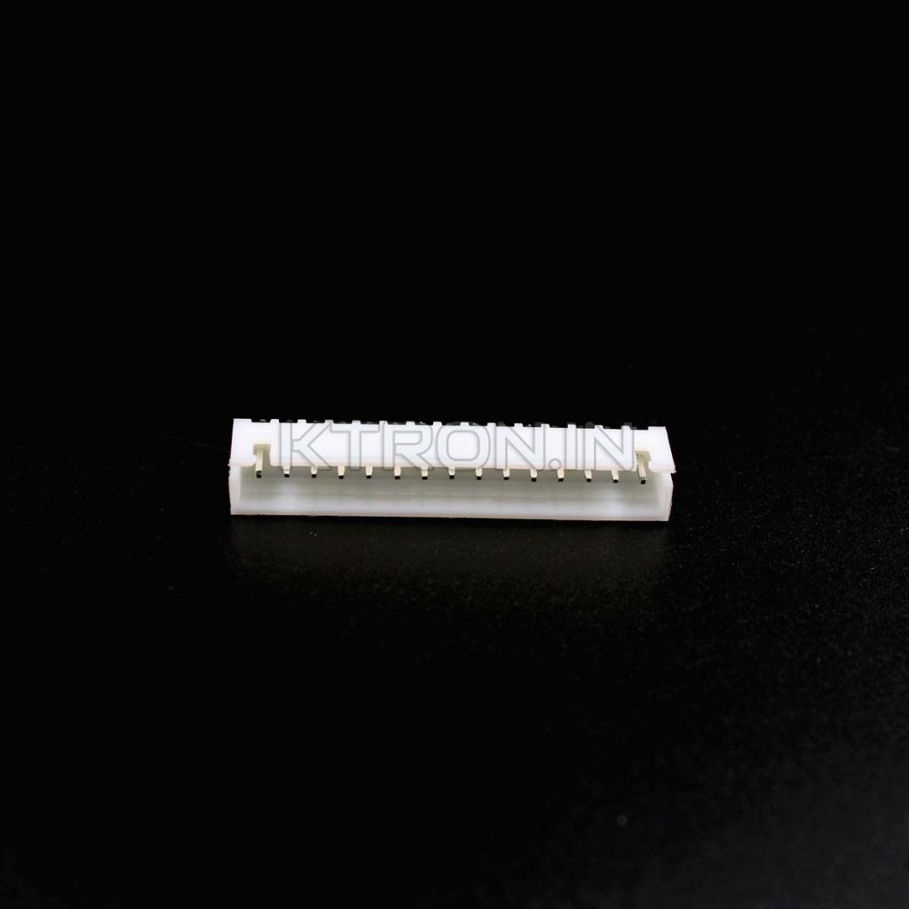 Buy 15 Pin JST XH Male Connector - 2.54mm Pitch - KTRON India