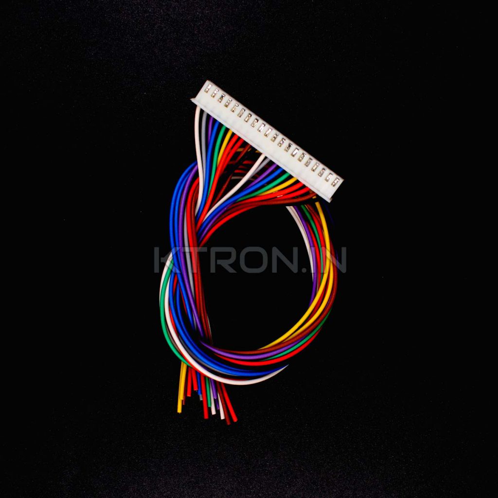 Buy 20 Pin JST XH Female Cable - Single Side - 11 Inch - KTRON India