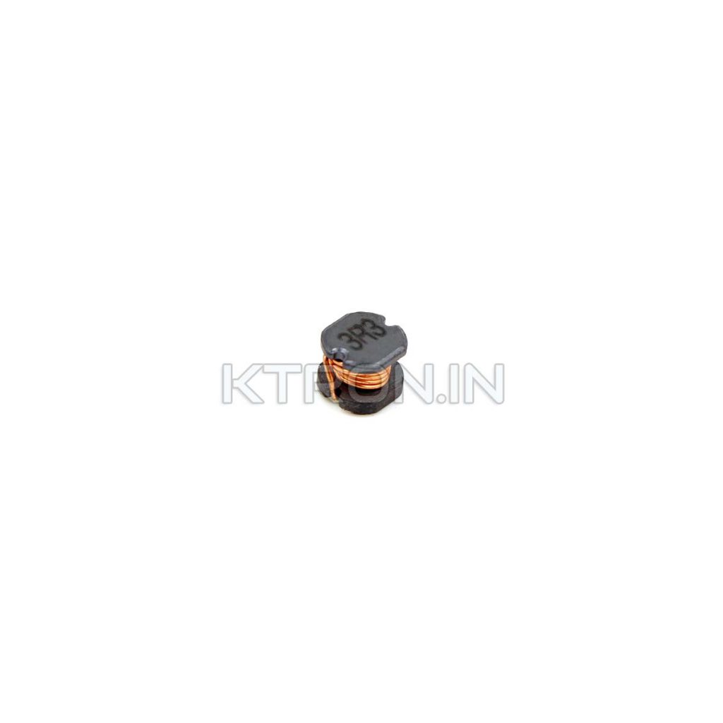 Buy Inductor 3.3uH - 5.2x5.8x4.5mm- 3A - CD54 - SMD - KTRON India